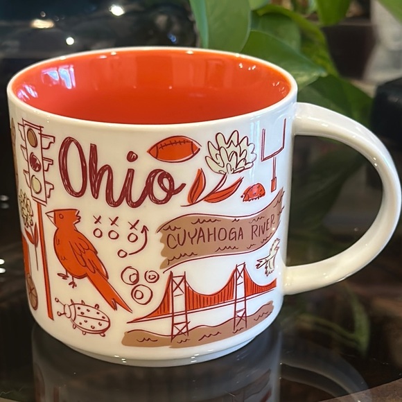 Dining | Starbucks Ohio Themed Mug Been There Series 217 Lake Erie Big ...